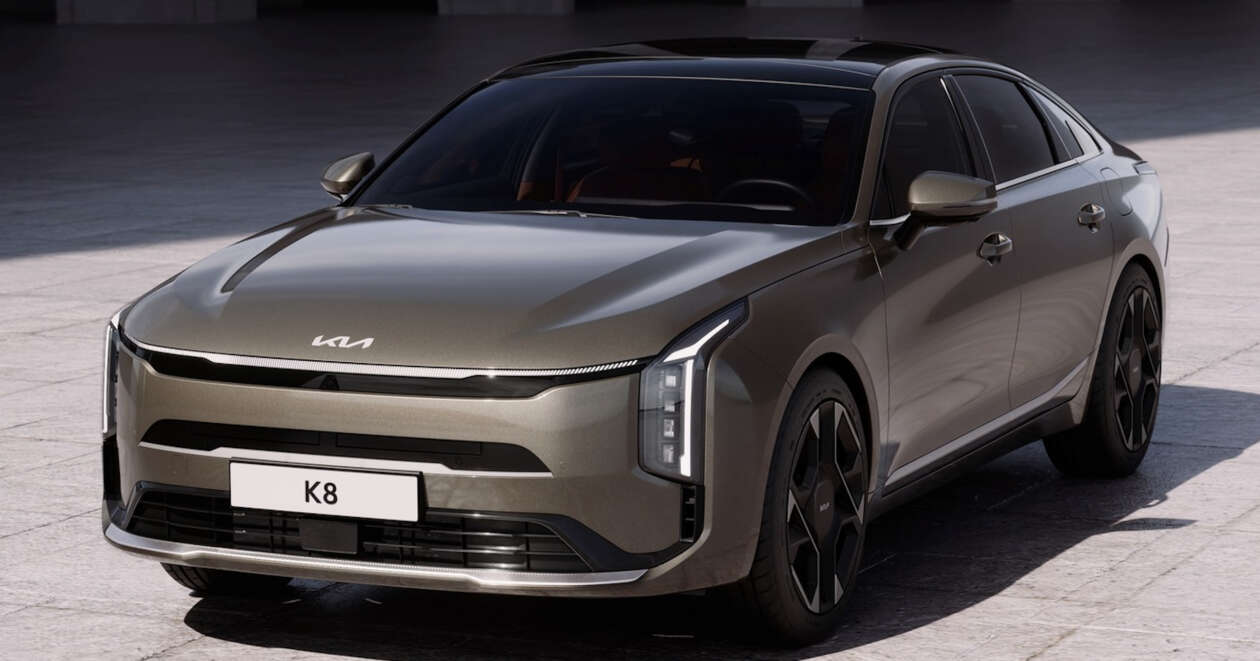 Kia K8 韩国推小改款 新设计多种动力配置12万起跳 - 爱玩库
